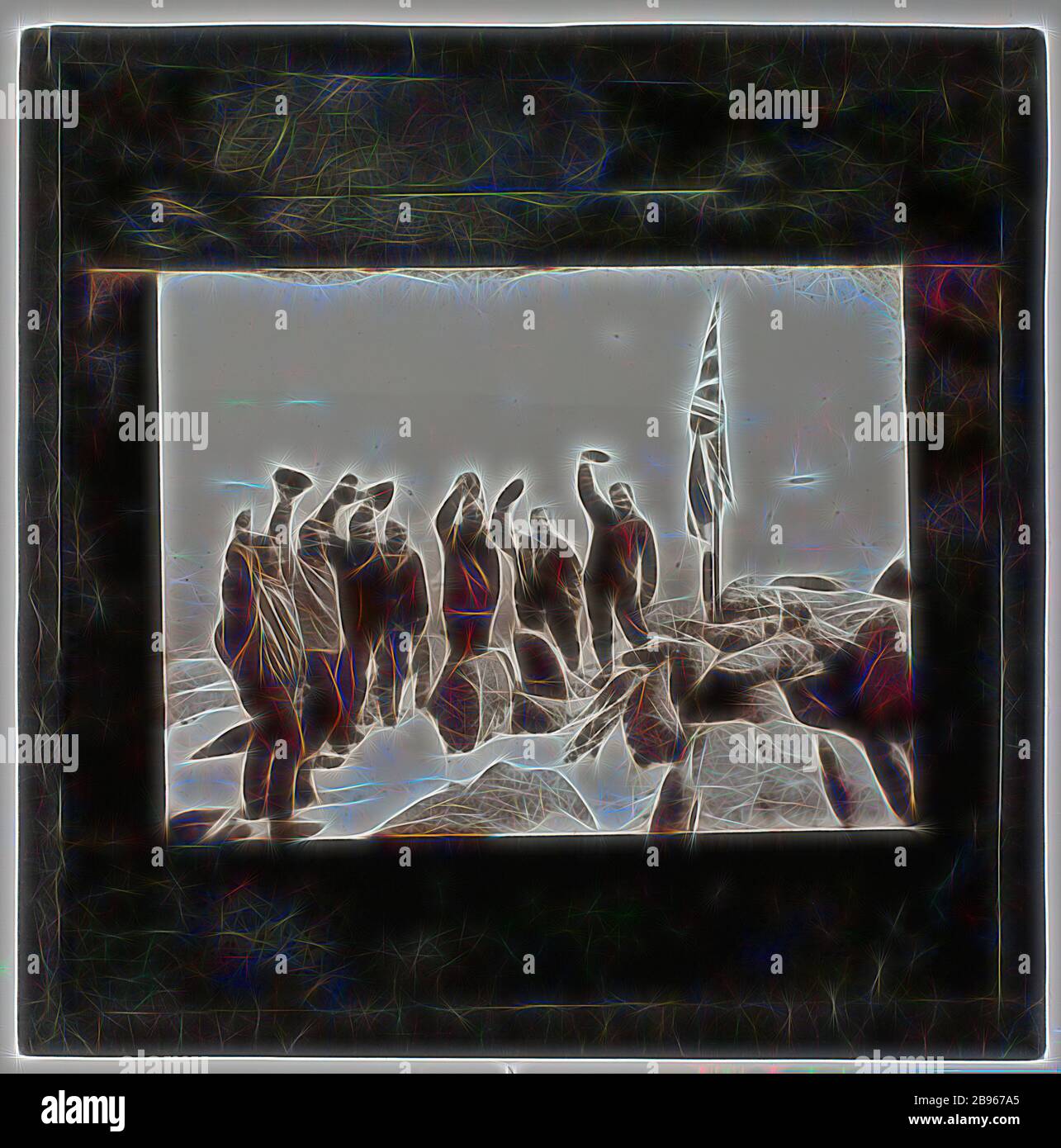 Proclamation flag raising hi-res stock photography and images - Alamy