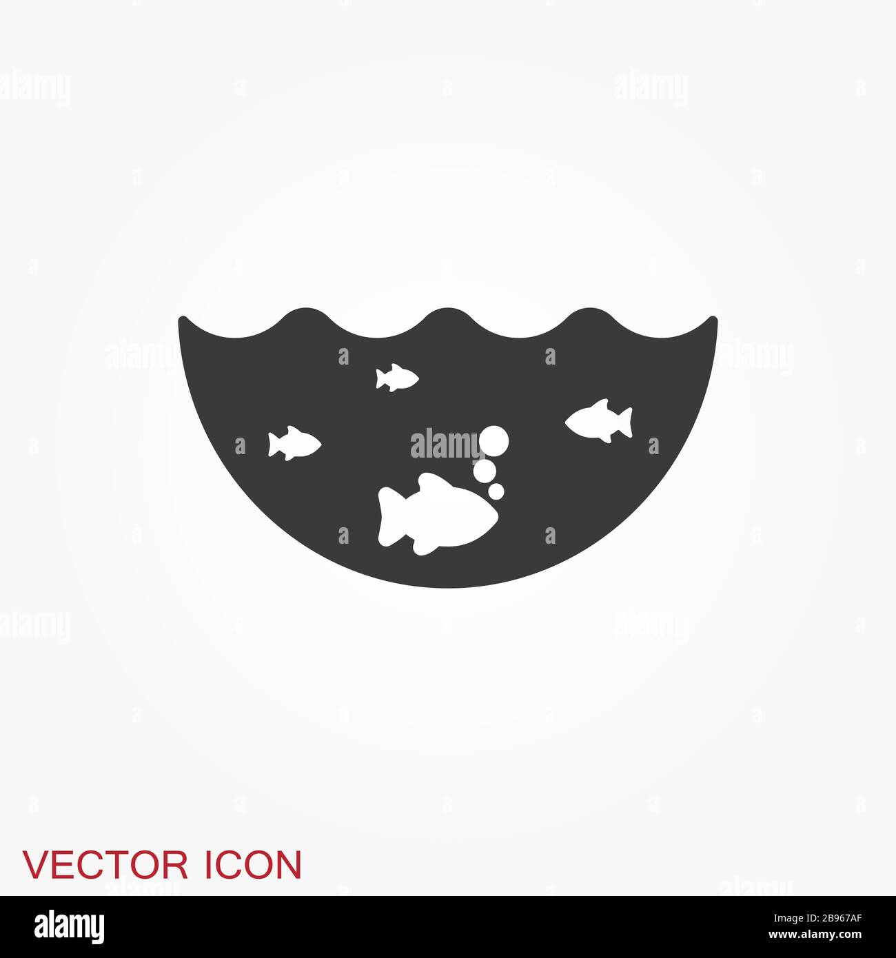 Pond icon illustration isolated vector sign symbol Stock Vector Image ...
