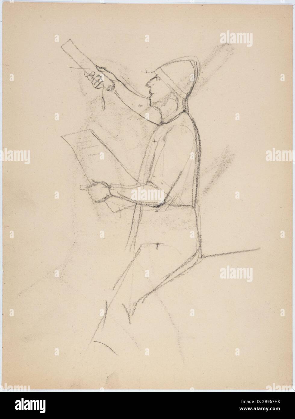 MESSENGER Jean-Jacques Scherrer (1855-1916). "Messager". Paris, musée ...