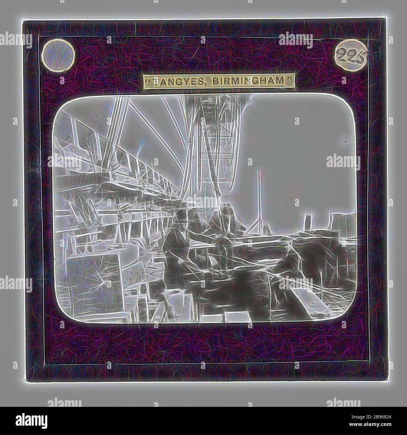 Lantern Slide - Tangyes Ltd, Richard Tangye with SS Great Eastern, 1858 ...