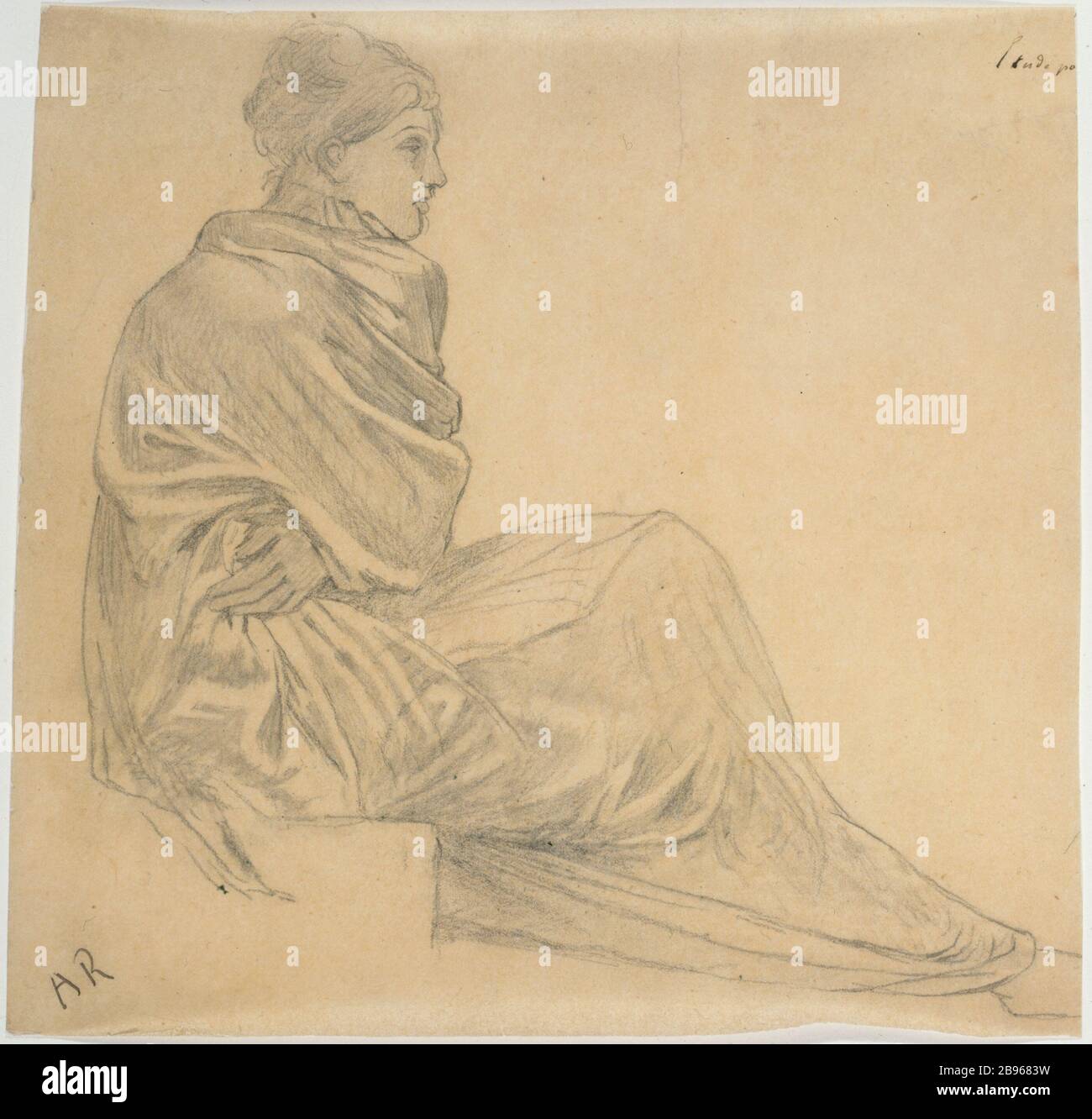 Etude de femme assise hi-res stock photography and images - Alamy