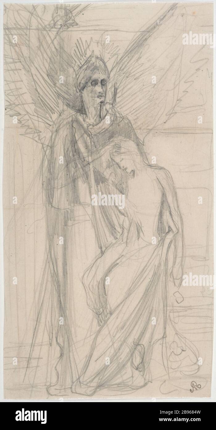 STUDY OF CHARACTERS Ary Renan (1858-1900). "Etude de personnages ...