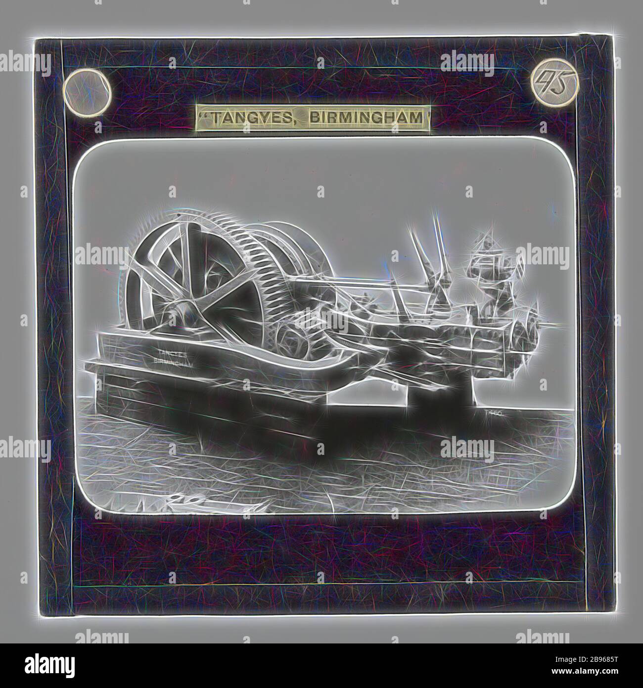 Lantern Slide - Tangyes Ltd, Steam Winch, circa 1910, One of 239 glass ...