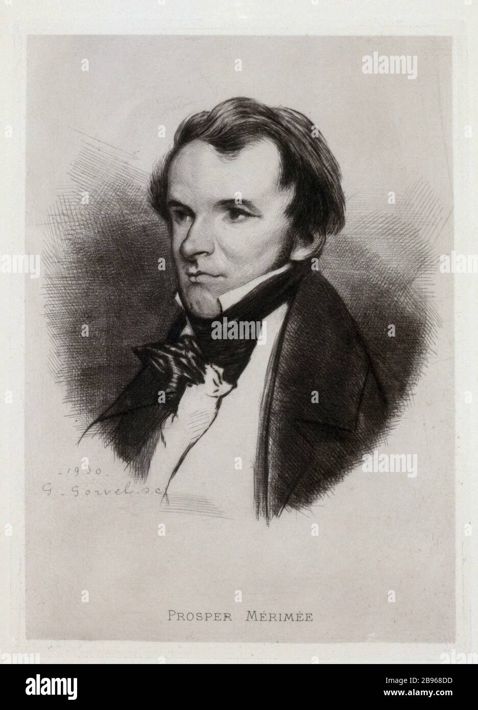 Prosper mérimée portrait hi-res stock photography and images - Alamy