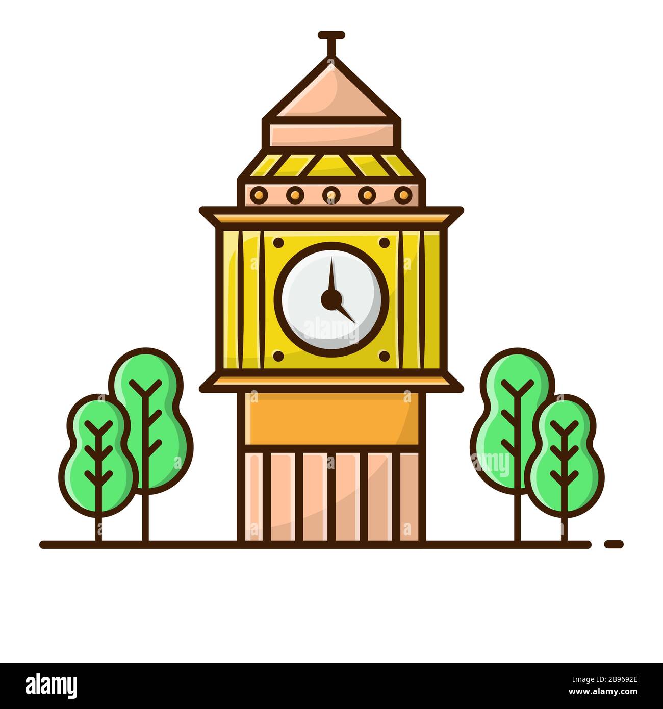 Westminster bridge palace big Cut Out Stock Images & Pictures - Alamy