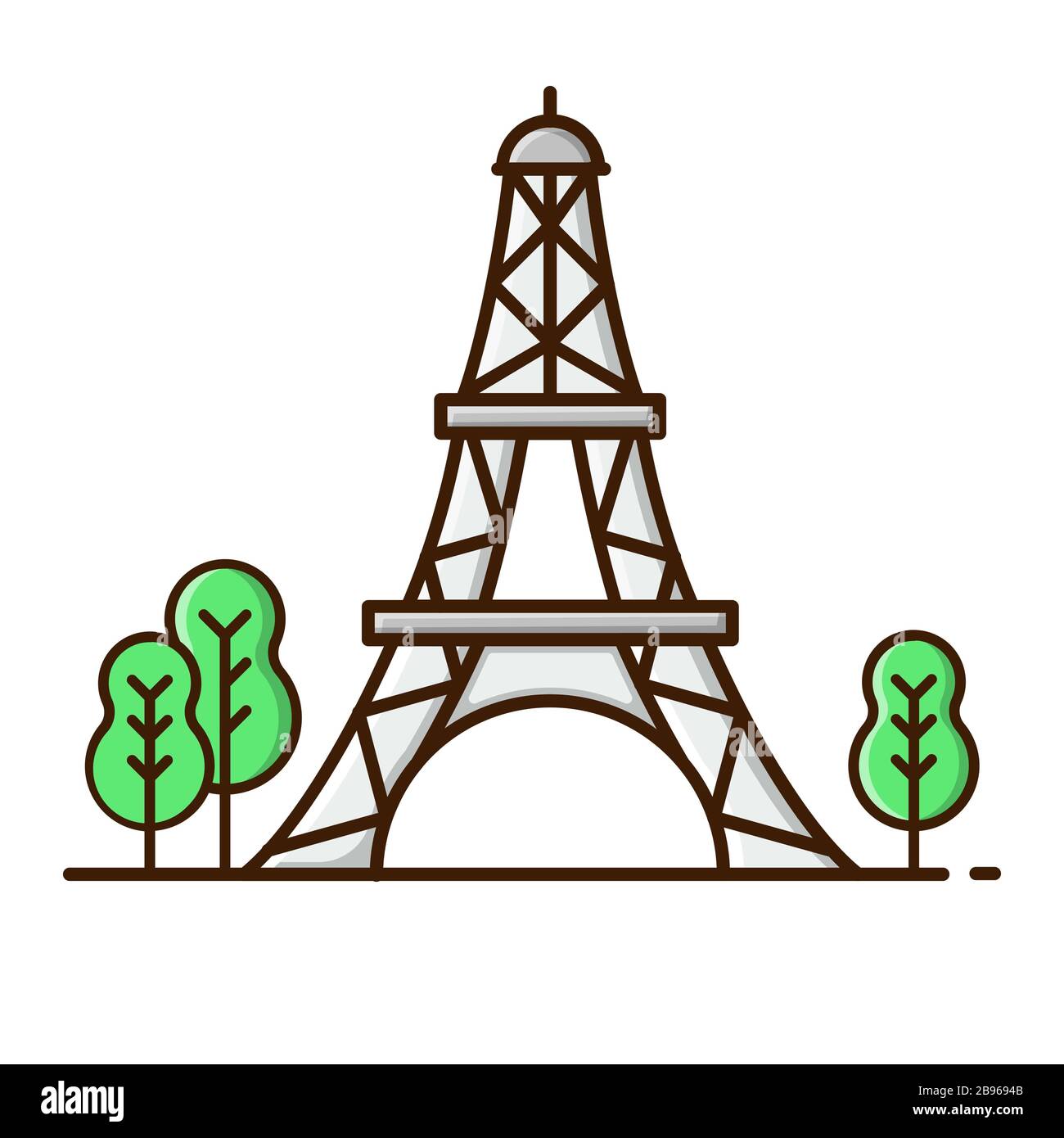 Historic city tower Cut Out Stock Images & Pictures - Alamy