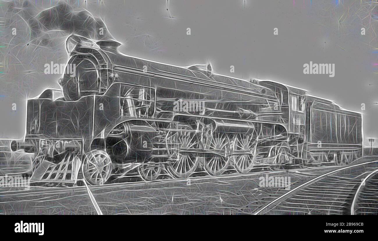 Negative - S-Class Locomotive, Victoria, 1928-1936, Photograph of the S ...