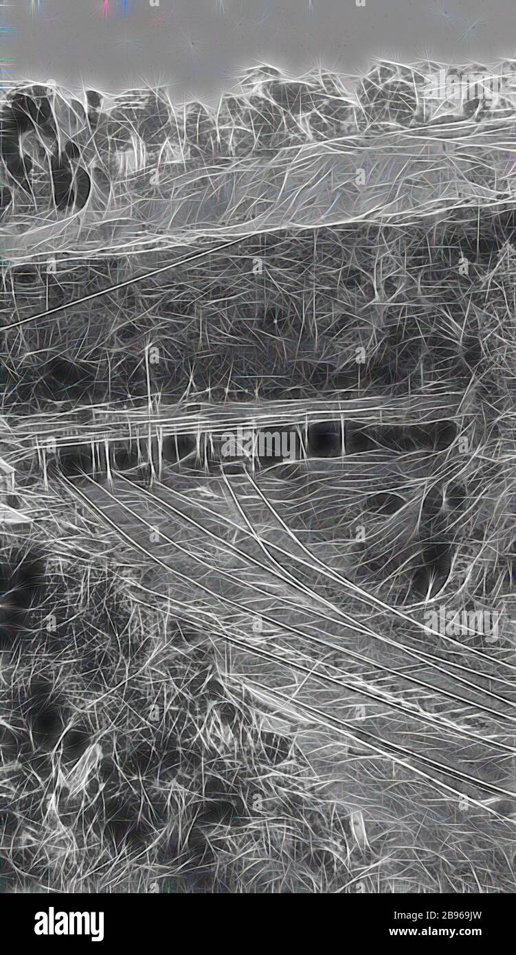 Negative - Morwell, Victoria, 1917, The Morwell open cut mine. There ...