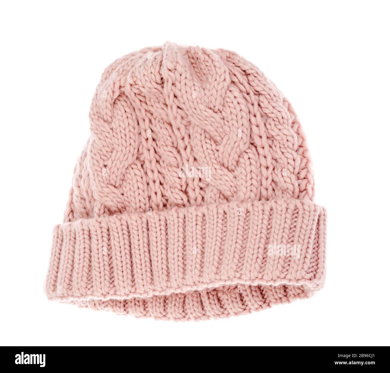 Knitted warm colored hat Cut Out Stock Images & Pictures - Alamy