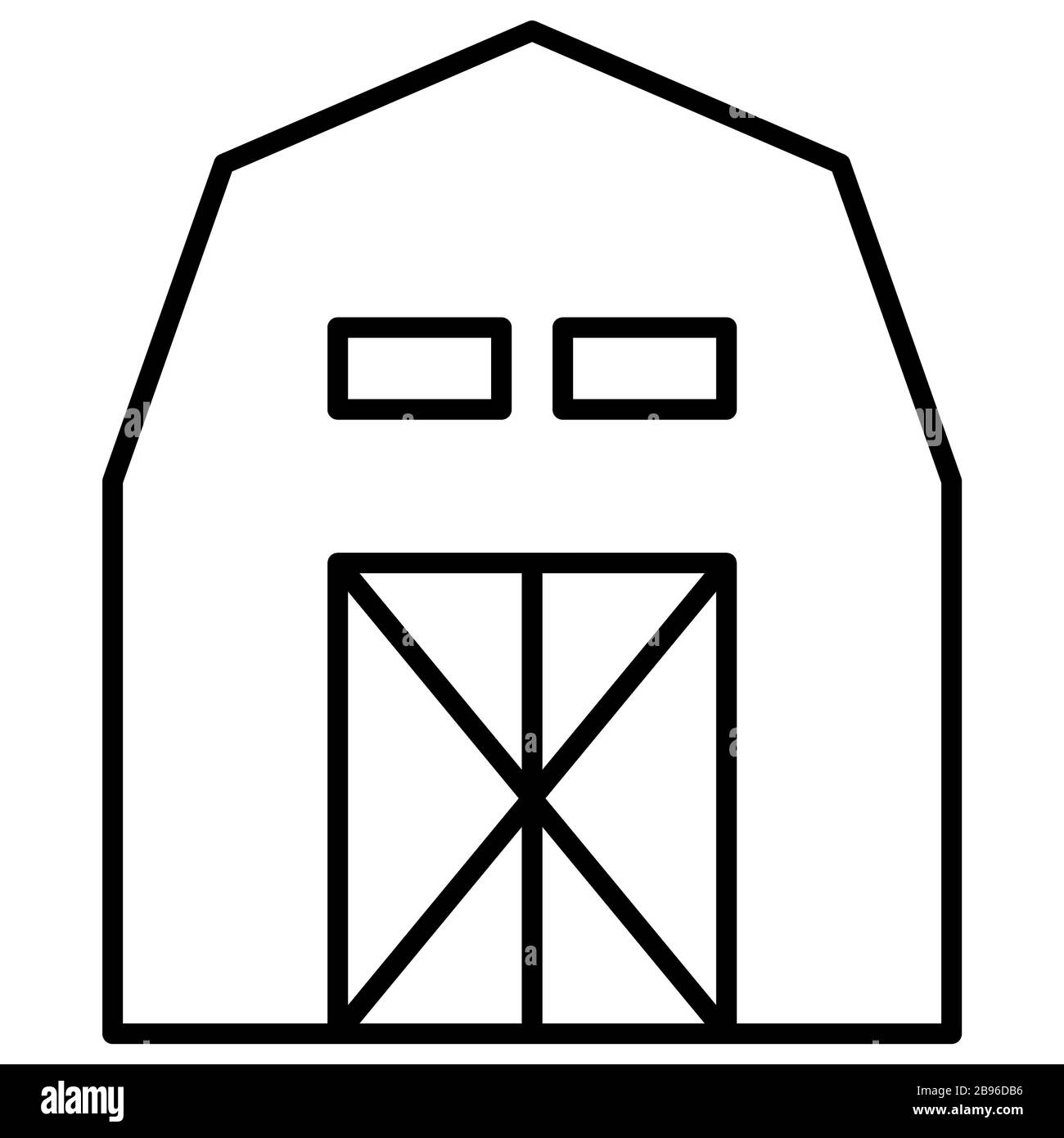 Brown barn wood wall Cut Out Stock Images & Pictures - Alamy