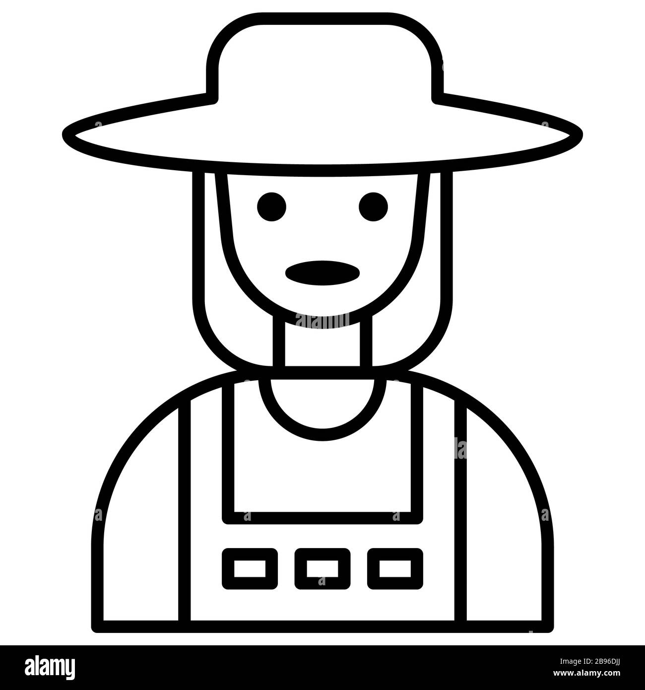 Farmer garden plant Black and White Stock Photos & Images - Alamy