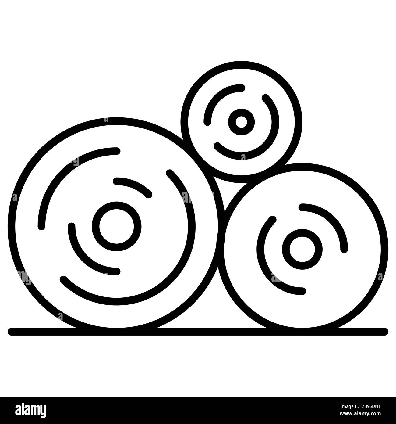 Summer hay Cut Out Stock Images & Pictures - Alamy