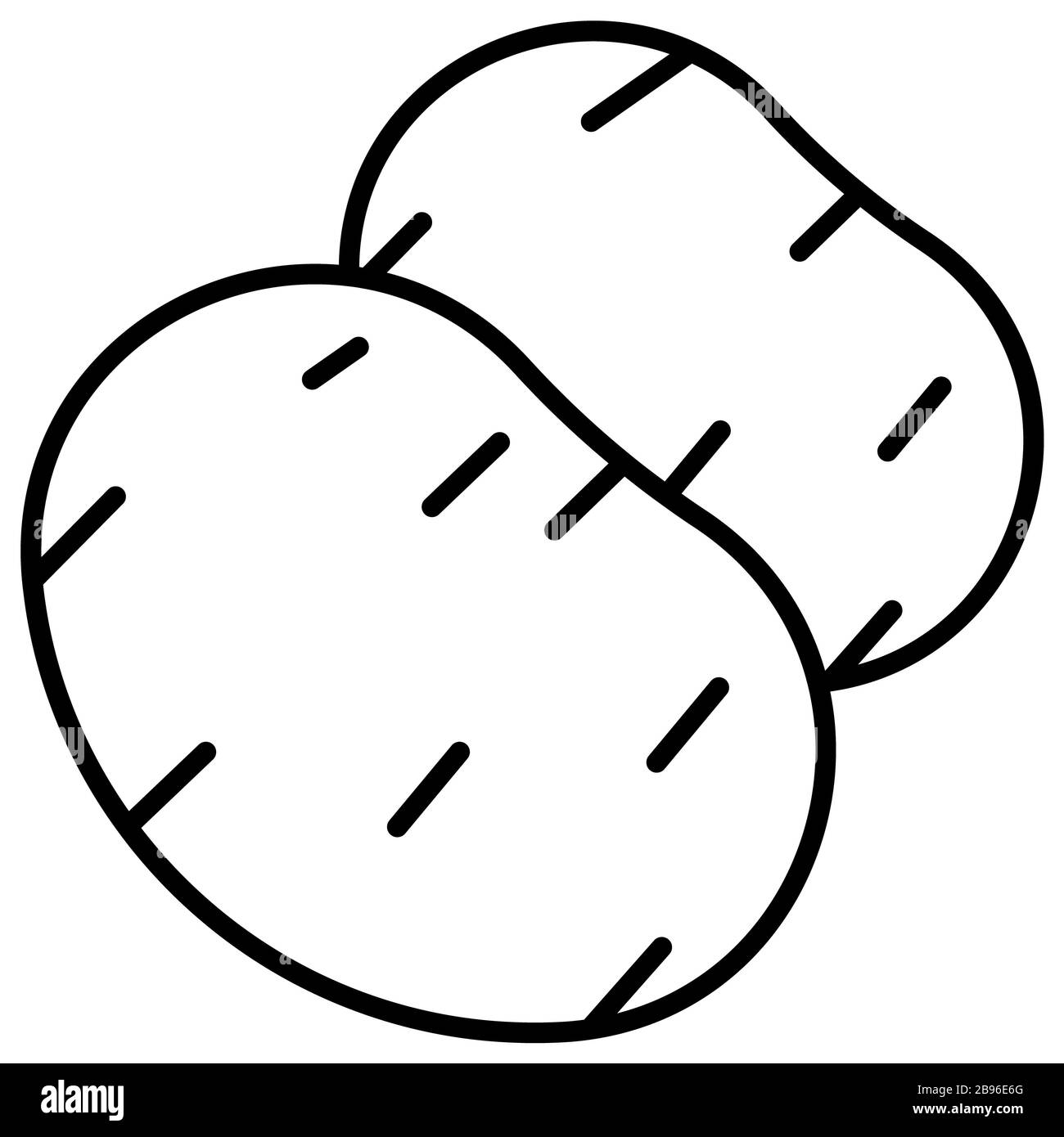 Cooked potatoes Black and White Stock Photos & Images - Alamy