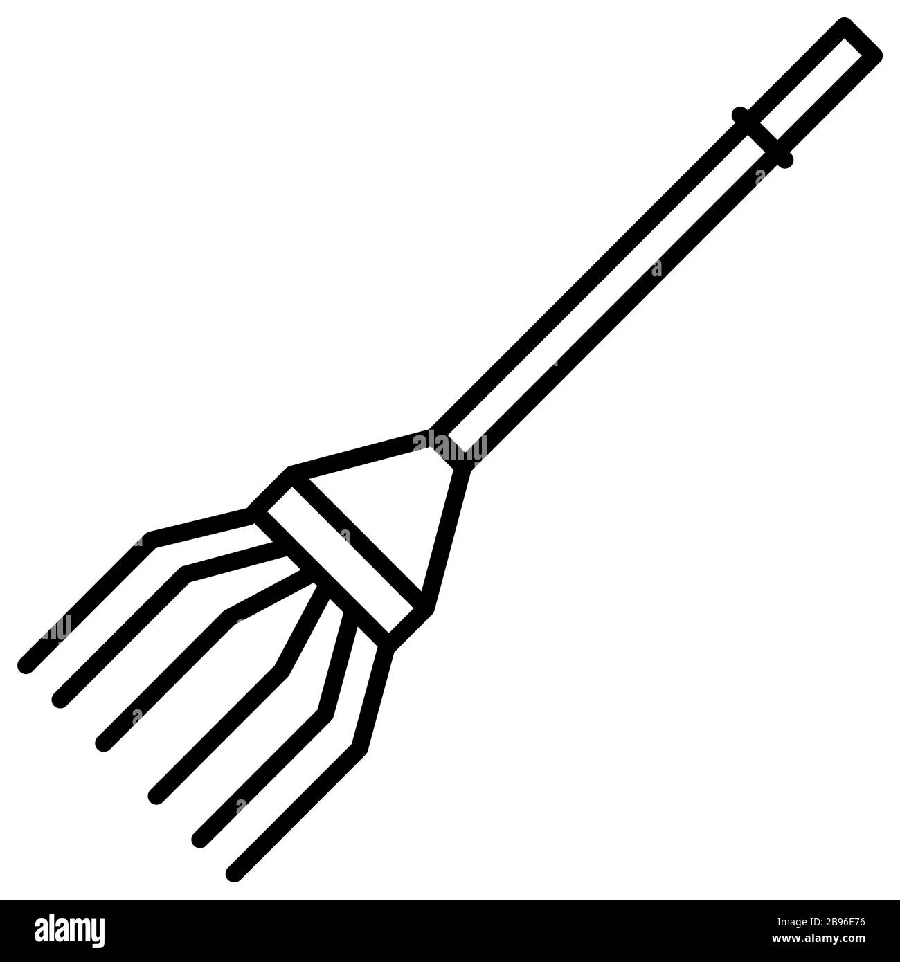 Rake white Cut Out Stock Images & Pictures - Alamy