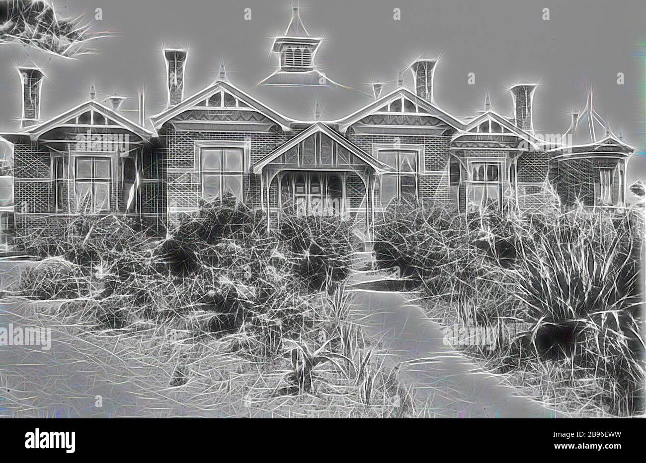 Negative - Casterton, Victoria, pre 1940, The Casterton Hospital ...