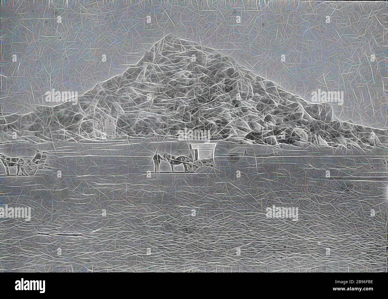 Negative - Pyramid Hill, Victoria, circa 1880, Pyramid Hill. There is a ...