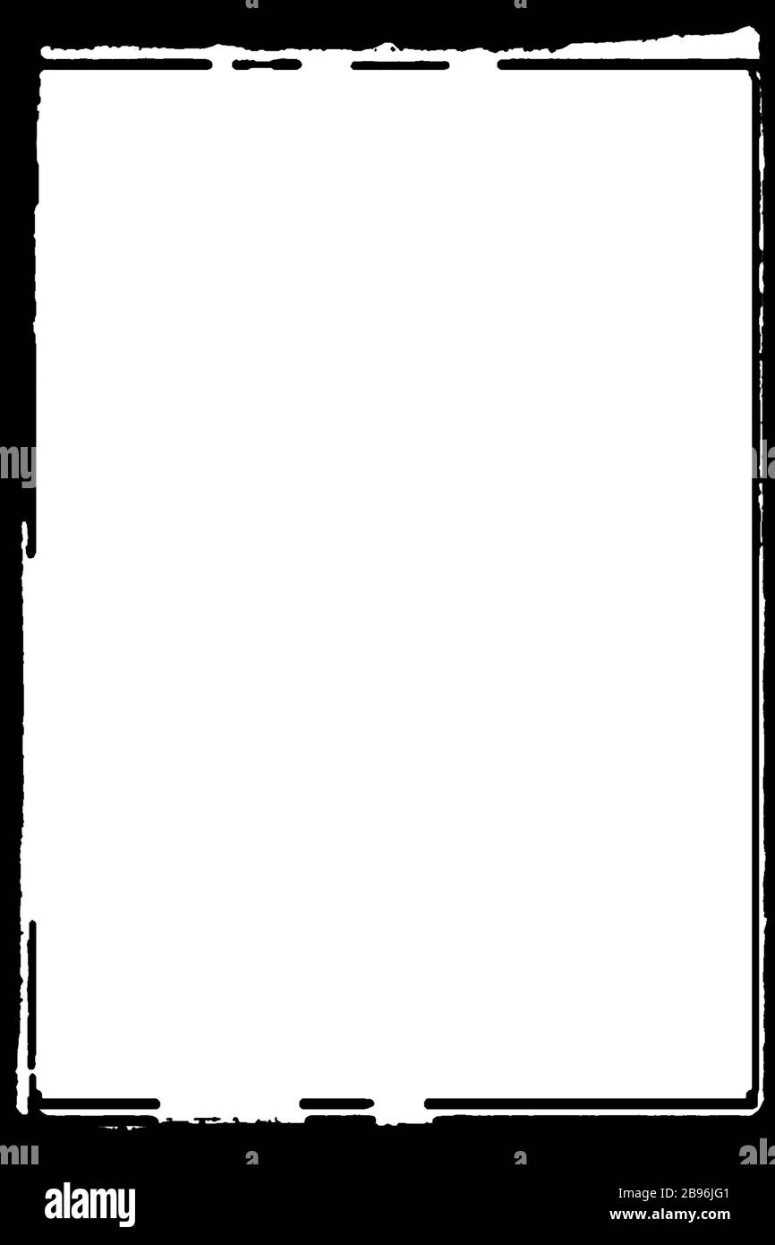 Black graphic border hi-res stock photography and images - Alamy