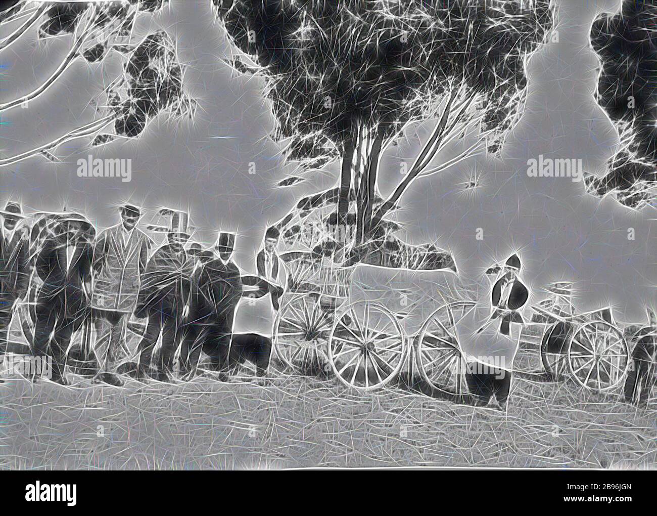 Negative - Peace Day, Kaniva, Victoria, World War I, Nov 1918, A mock ...