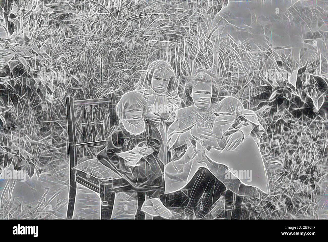 Negative - Schier Family Children with Guinea Pig, Traralgon, Victoria ...
