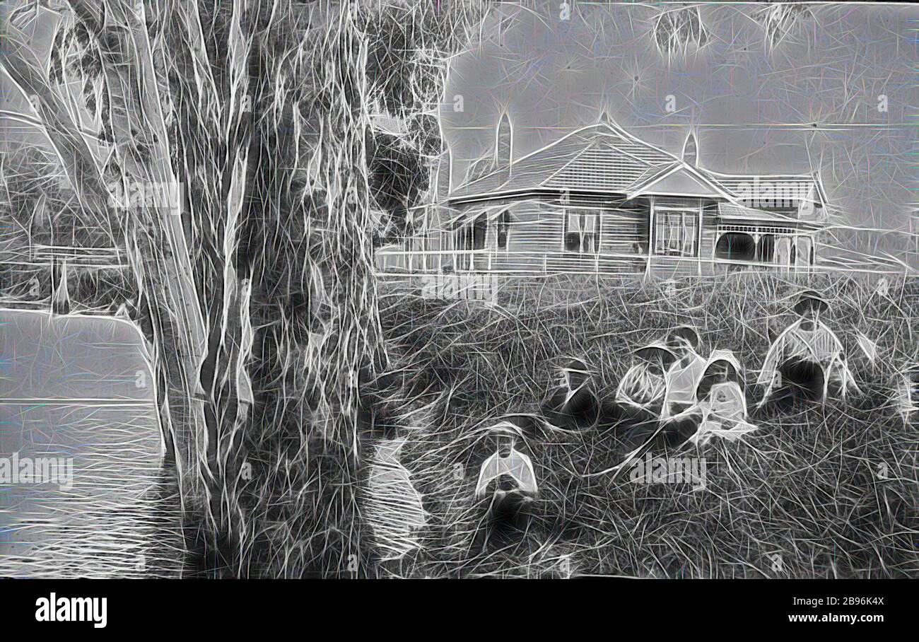 Negative - Maffra District, Victoria, circa 1910, The Horstmann family ...