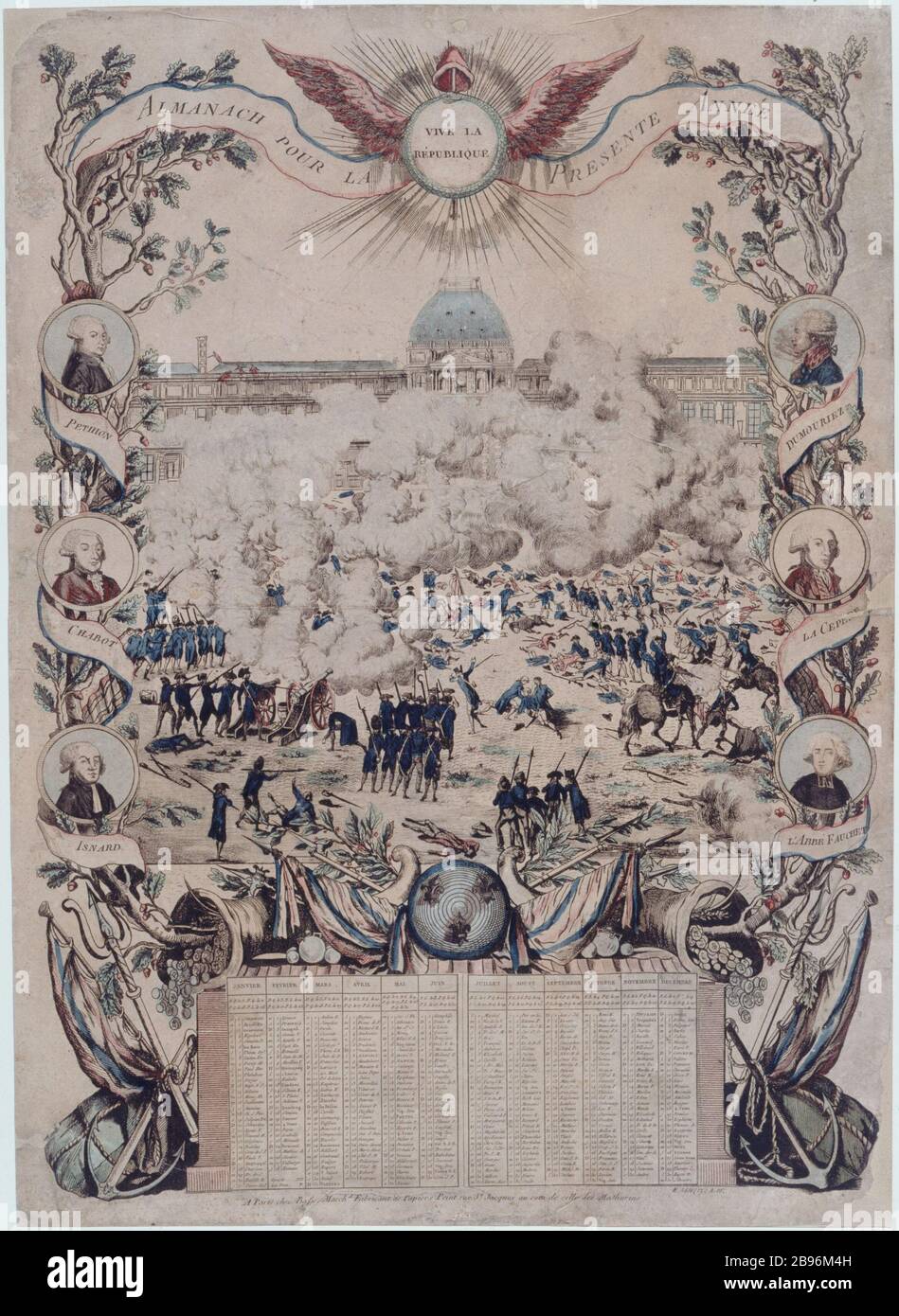 Paris almanac hi-res stock photography and images - Alamy