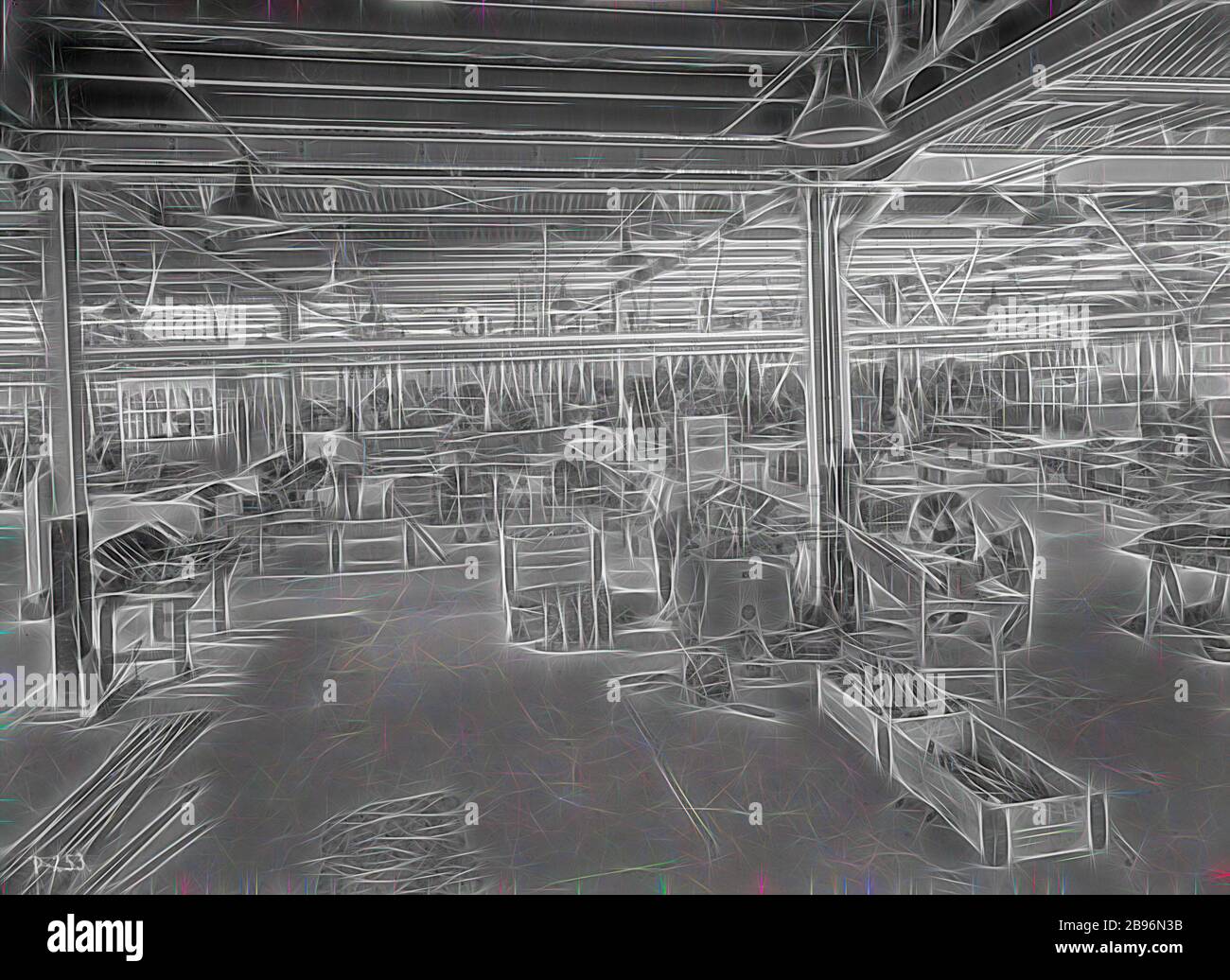 Negative - International Harvester, Geelong Machine Shop Interior, 1940 ...