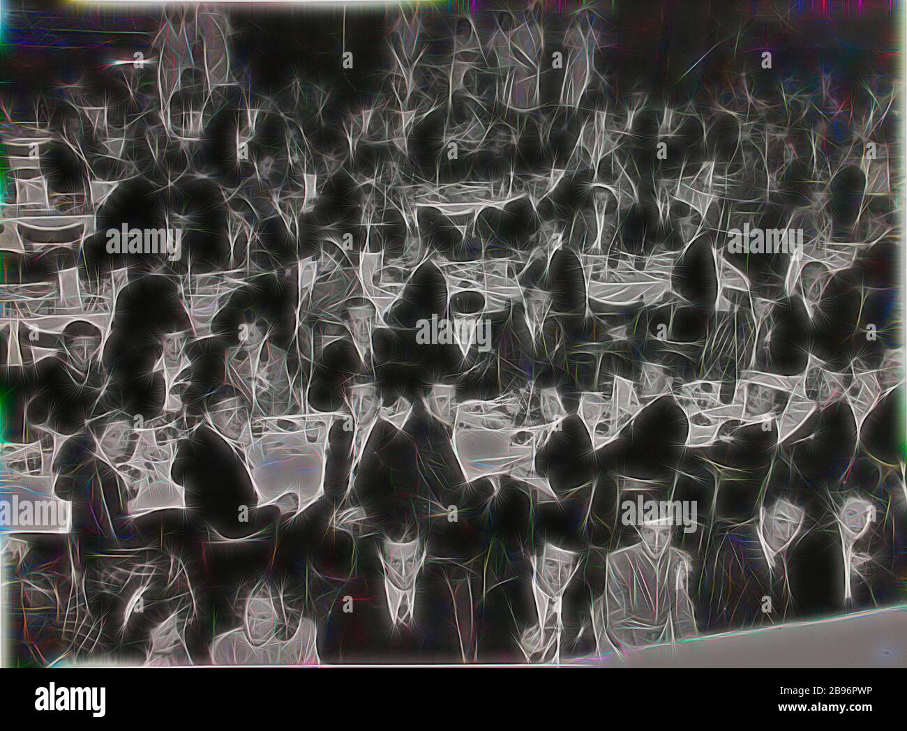 Photograph dinner for returned world war ii personnel large group ...