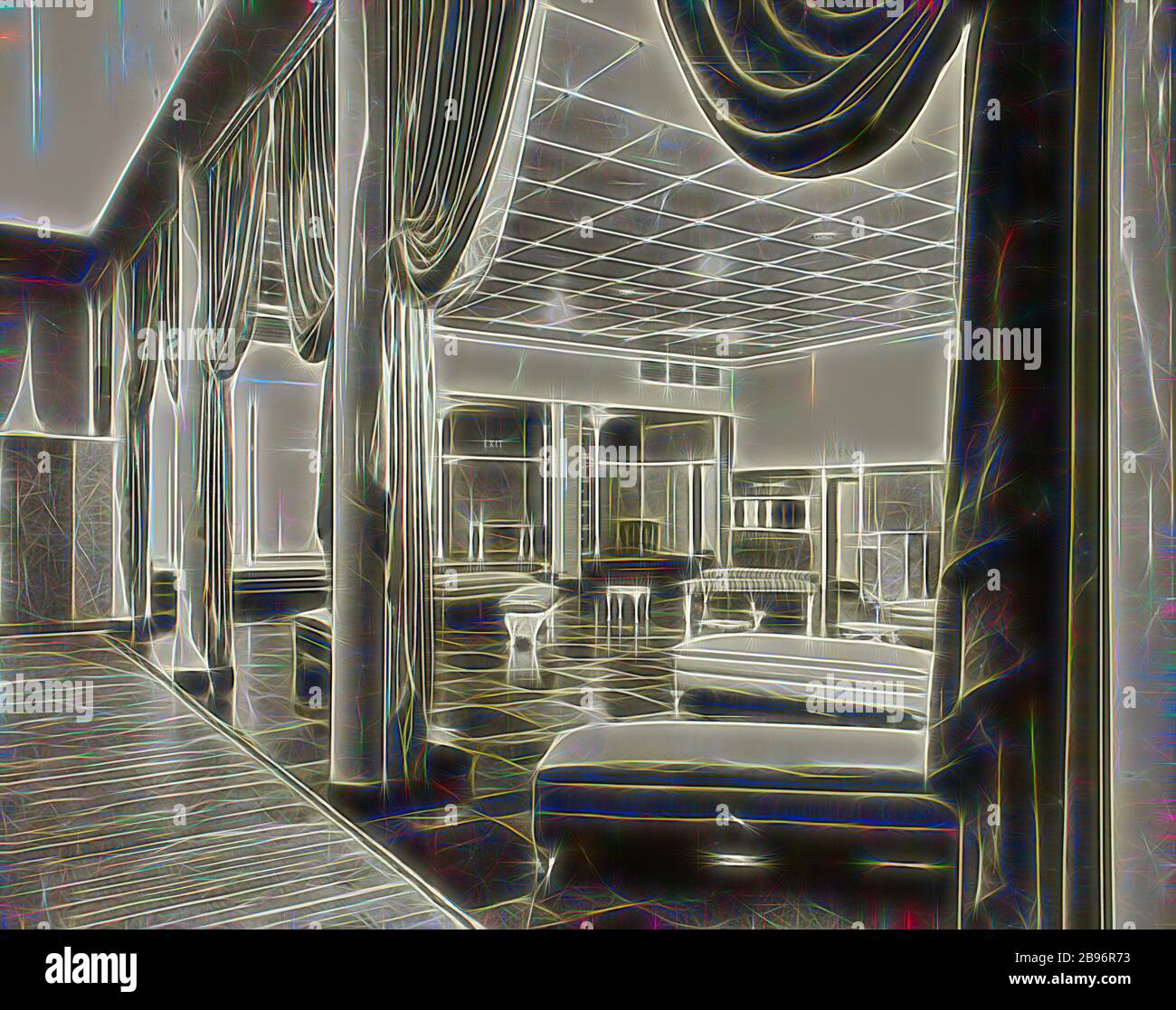 Photograph - Foyer and Small Hall of Royale Ballroom, Exhibition ...