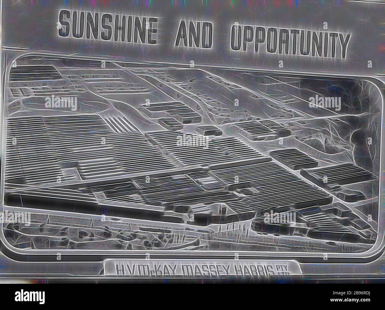 Photograph - H.V.McKay Massey Harris, Photograph of Factory Model ...