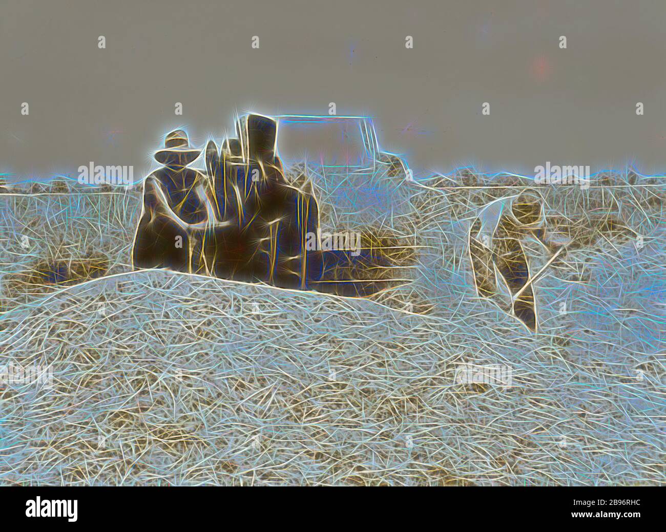 Photograph - Hand Winnower, circa 1915, Photograph of hand operated ...