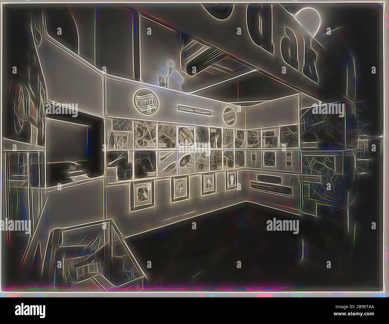 Functional photography exhibition display stand hi-res stock ...