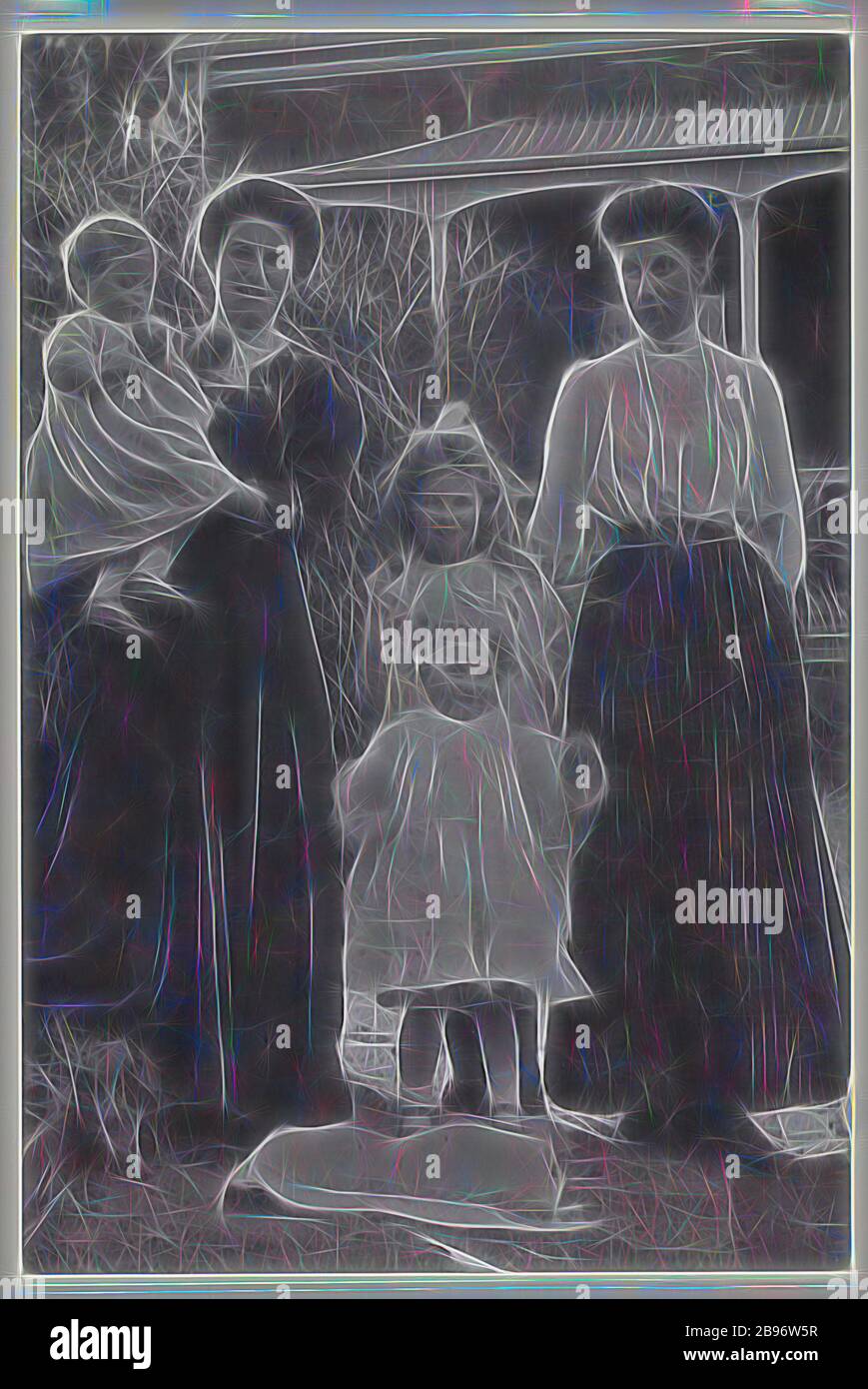 Photograph - Portrait of the Long & Murdoch Family, Eaglehawk, Victoria ...