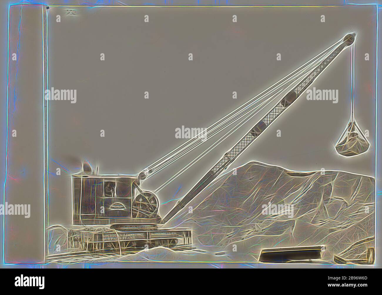 Rail mounted excavator hi-res stock photography and images - Alamy