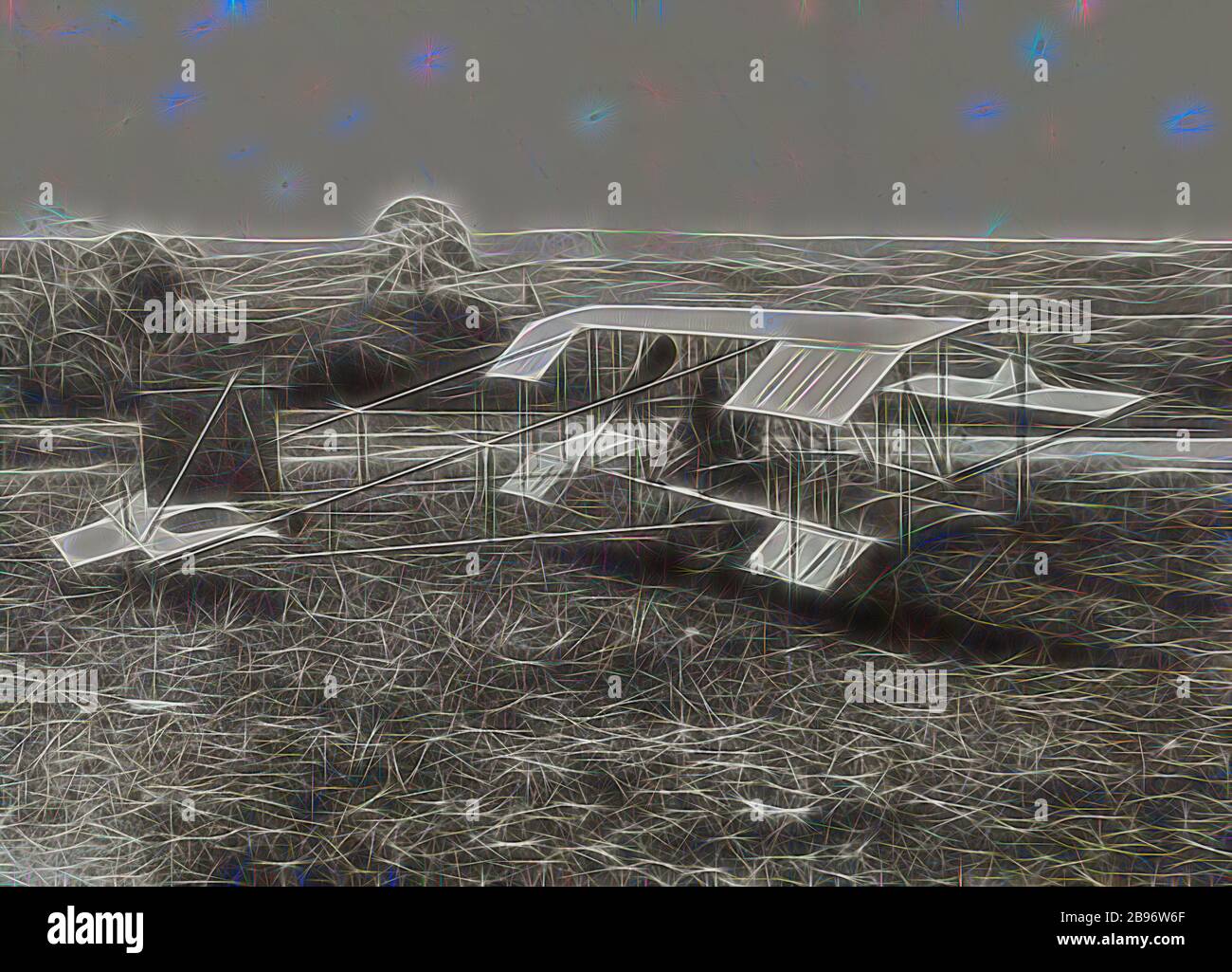 Photograph - Completed Duigan Biplane, Spring Plains, Mia Mia, Victoria ...