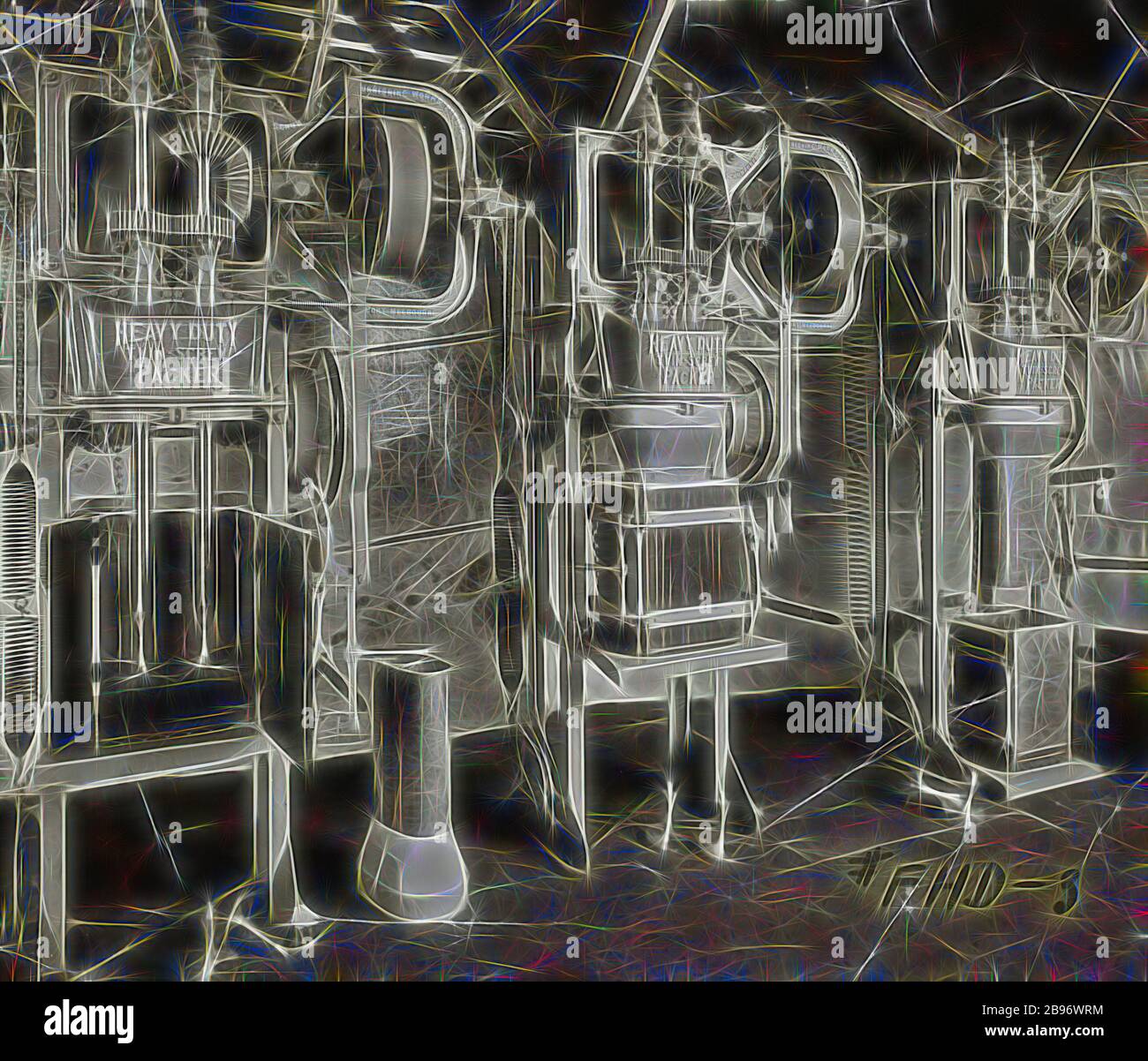 Photograph - Schumacher Mill Furnishing Works, 'Heavy Duty Twin-Screw ...