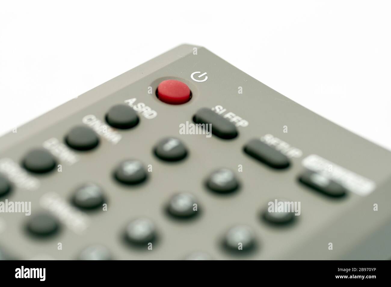 Remote control on a white background Stock Photo - Alamy