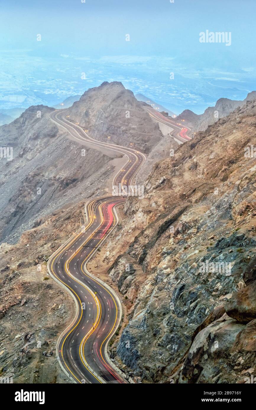 Makkah taif road hi-res stock photography and images - Alamy
