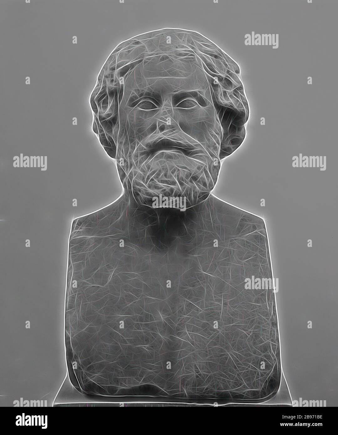 Portrait Bust of Solon, Unknown, 2nd century A.D., Marble, 52.5 cm (20 ...