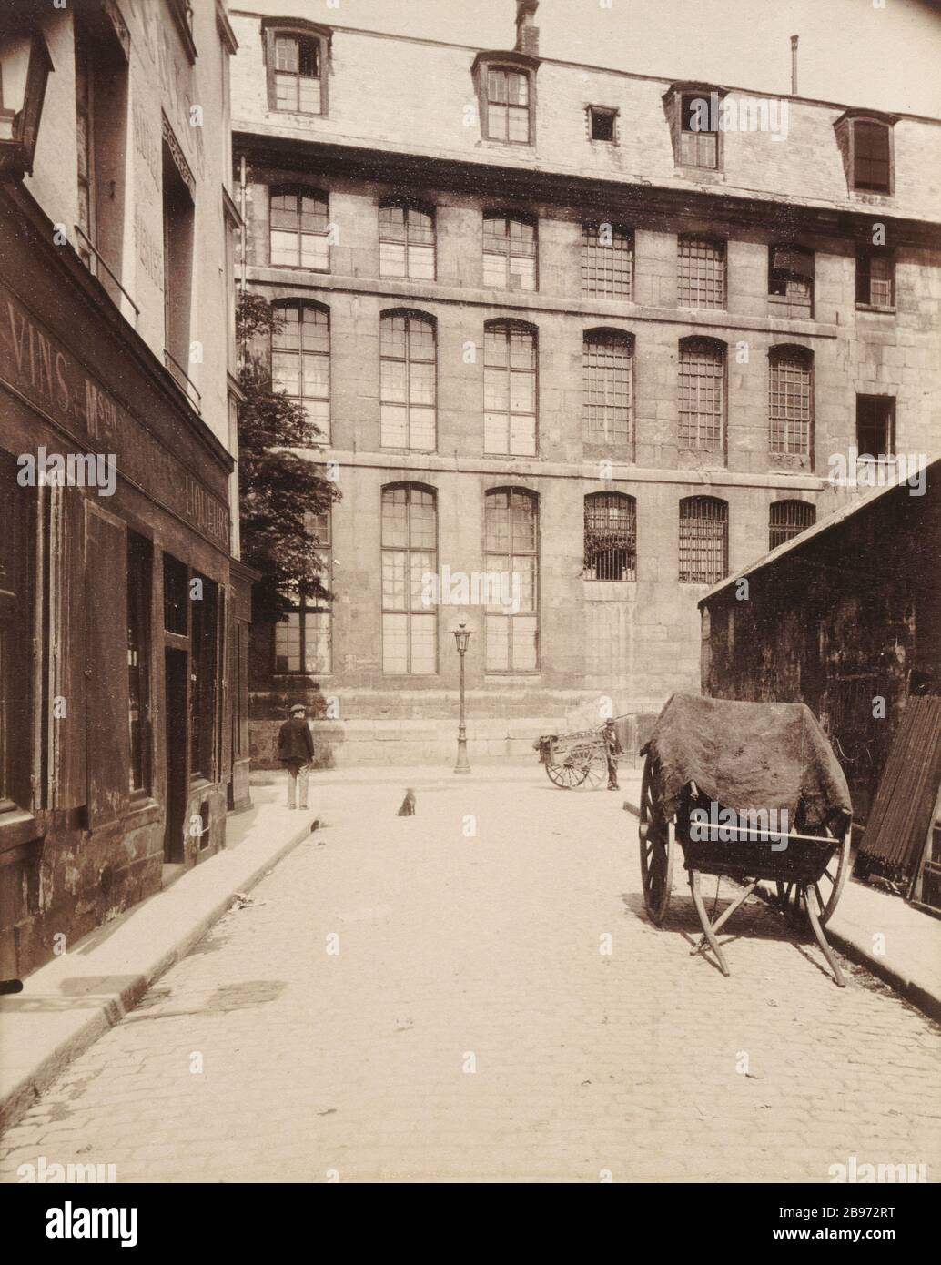 HOSPITAL Coin de la rue Saint-Julien-le-Pauvre (Hôtel-Dieu). Paris ...