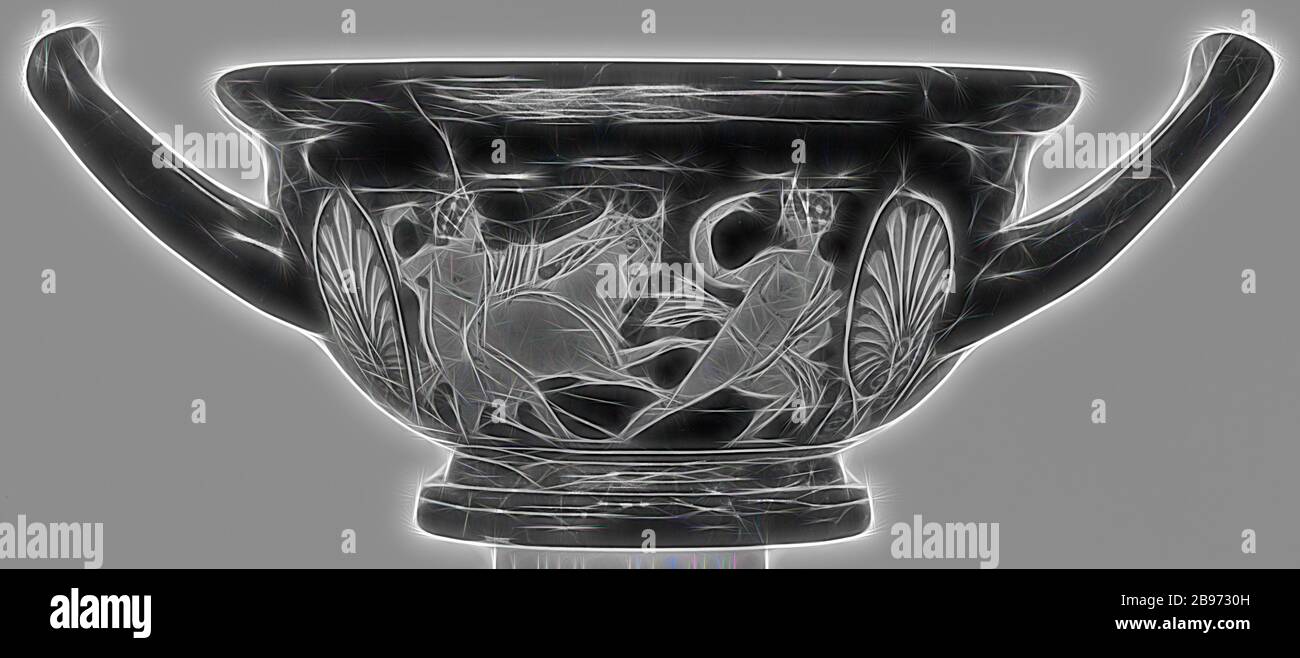 Attic Red-Figure Stemless Kylix, Attributed to Q Painter, Athens ...