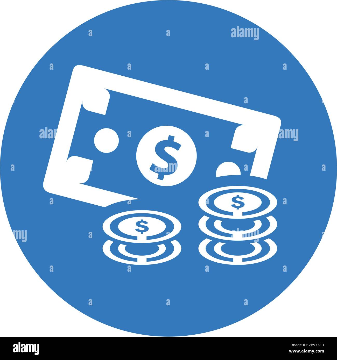 Beautiful design and fully editable Cash, income, bank note, money icon ...