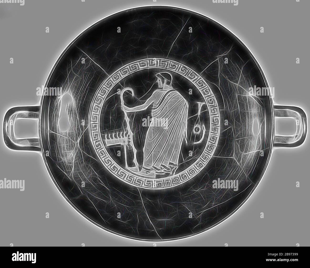 Attic Red-Figure Kylix, Attributed to the Triptolemos Painter (Greek ...