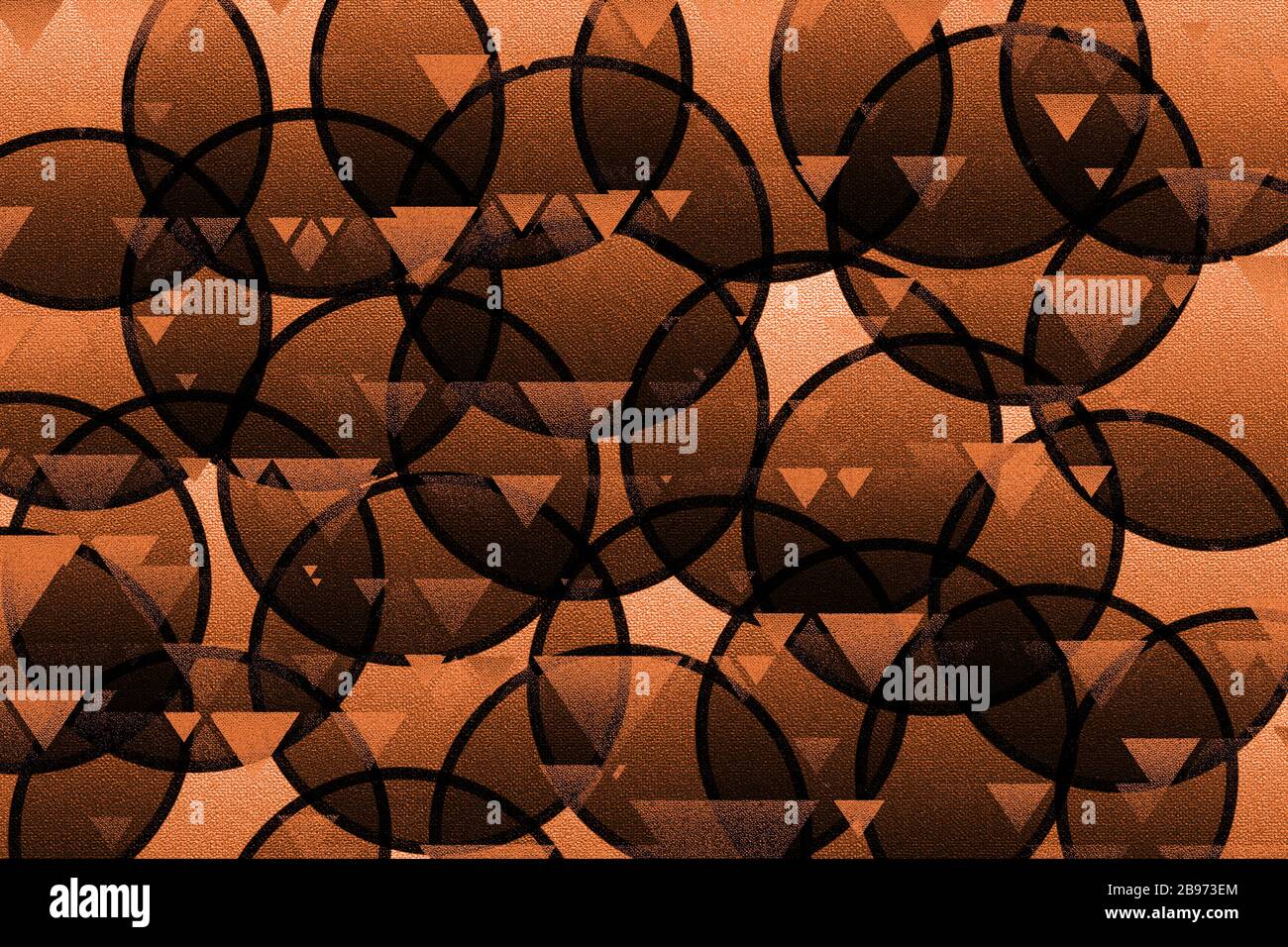 shapes and colors overlap and partially transparent for use as a ...