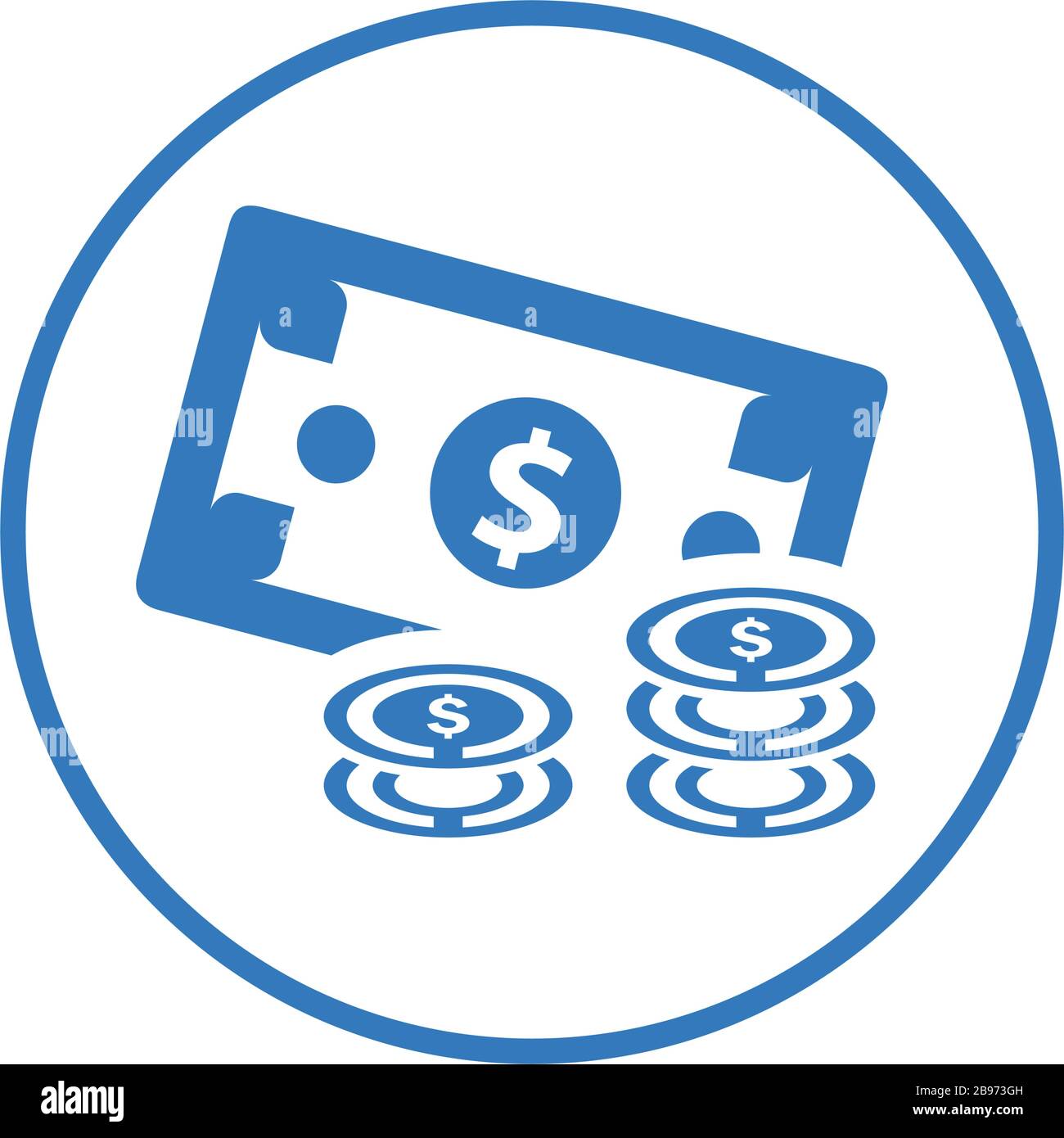 Beautiful design and fully editable Cash, income, bank note, money icon ...