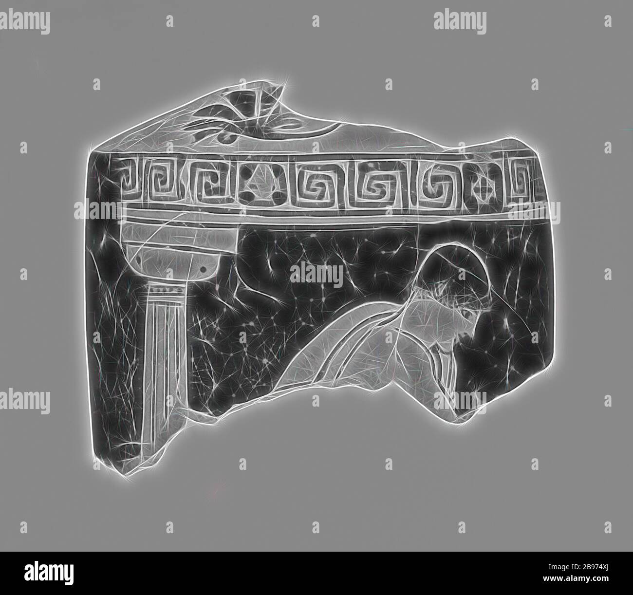 Attic Red-Figure Lekythos Fragment, Attributed to the Providence ...