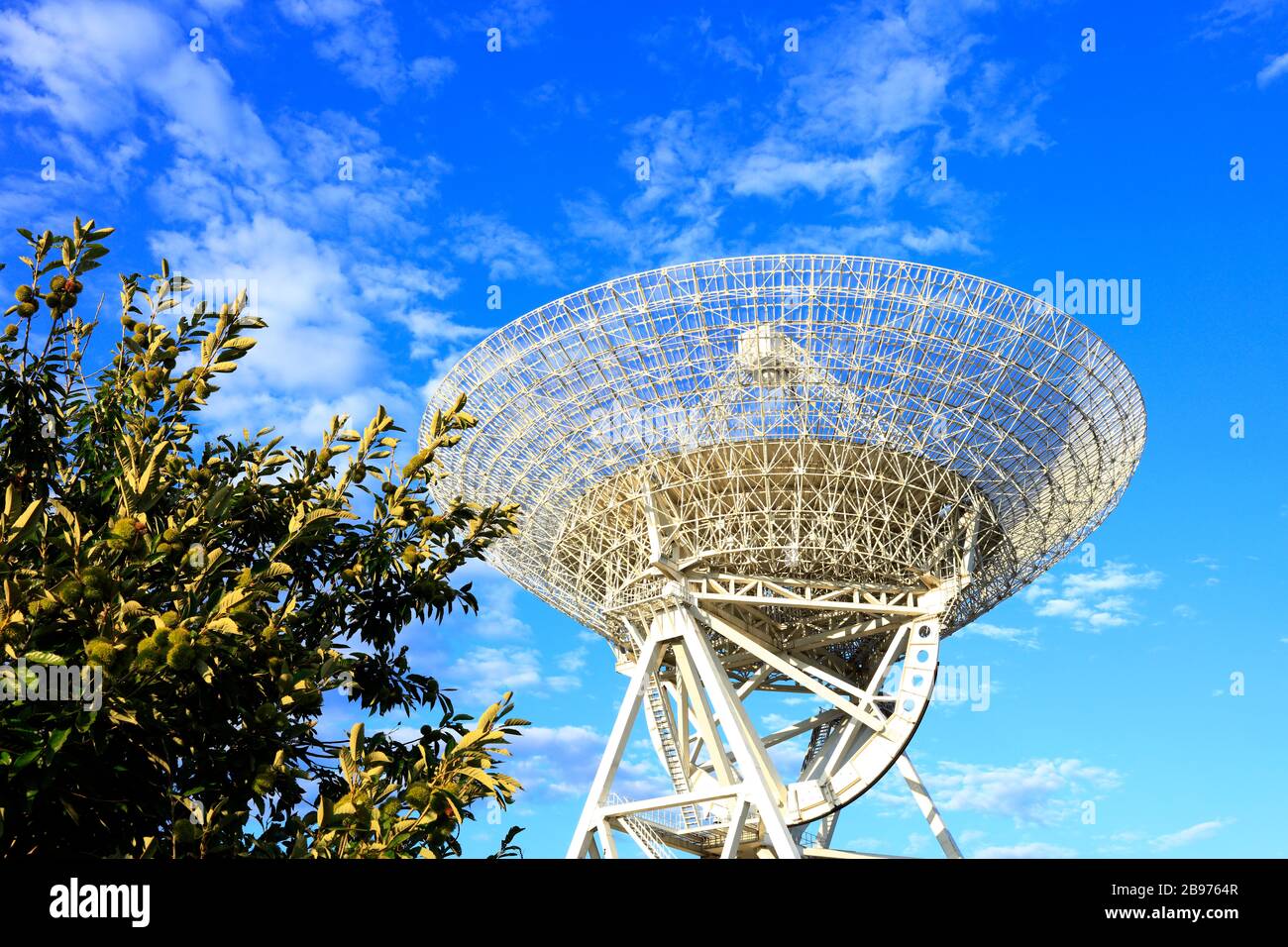 The observatory's radio telescope, radio telescope Stock Photo - Alamy