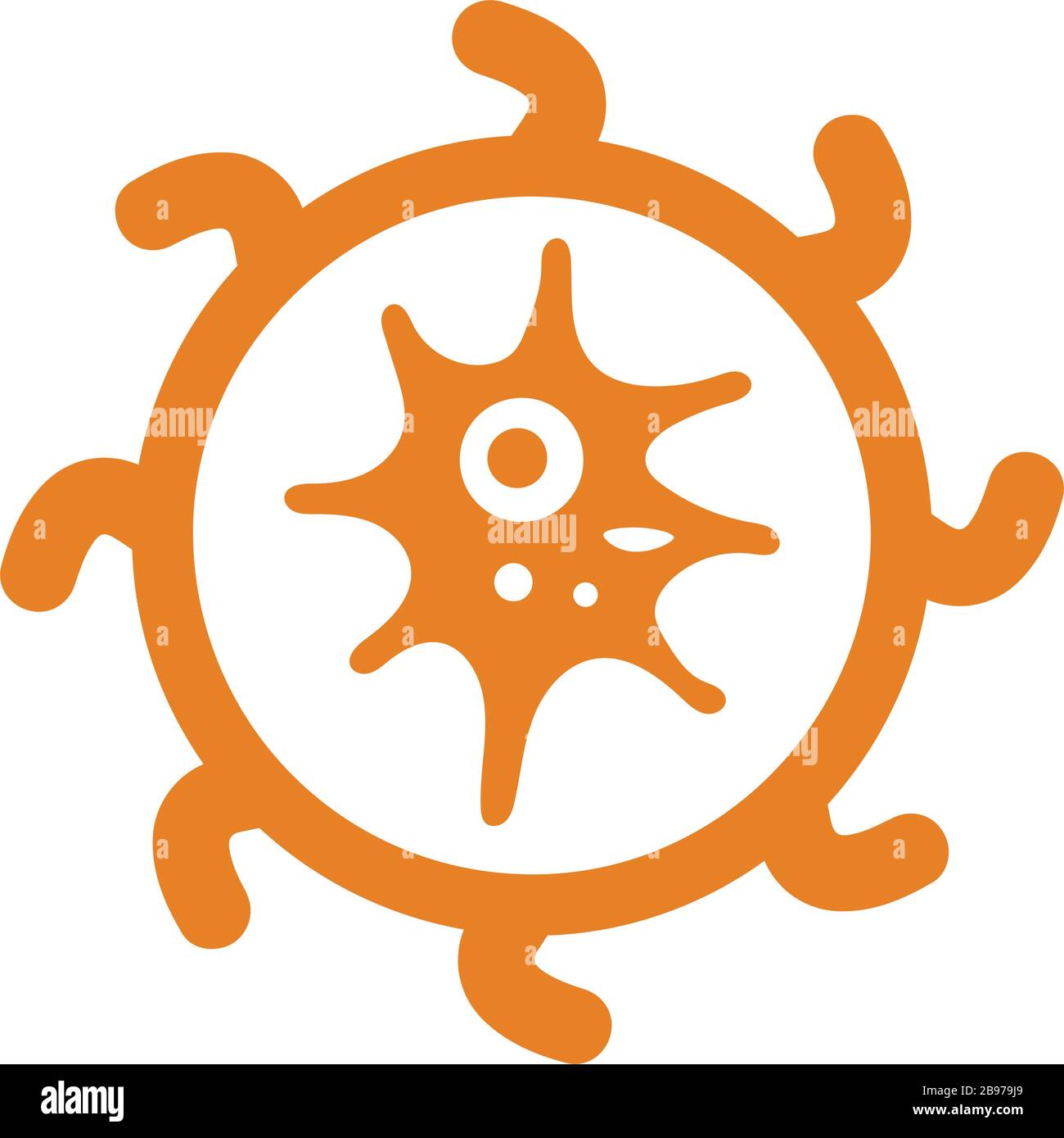 Beautiful, meticulously designed Virus Blue Icon, Virus Alert, Threat ...