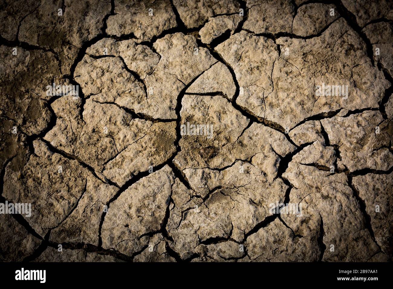 abstract background with cracked ground Stock Photo - Alamy