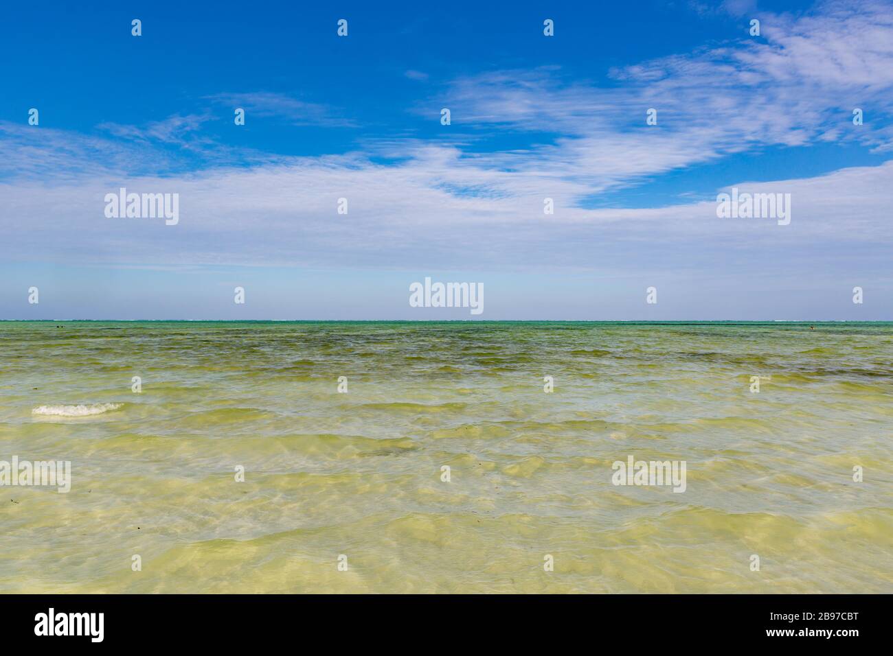 Summer landscape on ocean in sunny day Stock Photo - Alamy
