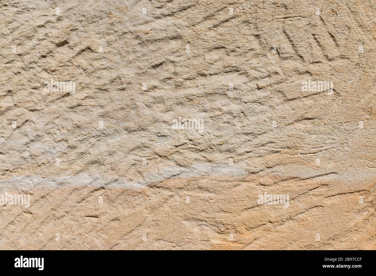 Texture of an old sandstone wall. A picture created by time Stock Photo ...
